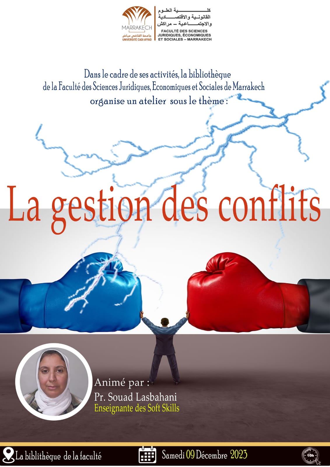Atelier sous le thème : La Gestion des Conflits - Faculté des Sciences ...